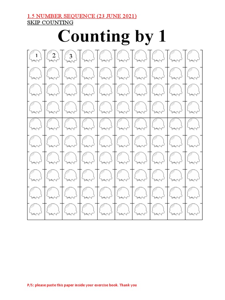 Counting Strip | PDF