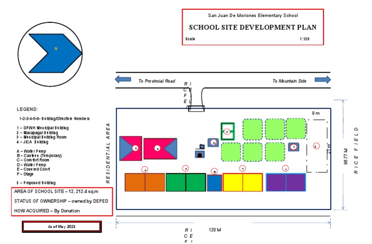 School Site Development Plan: San Juan de Moriones Elementary School | PDF