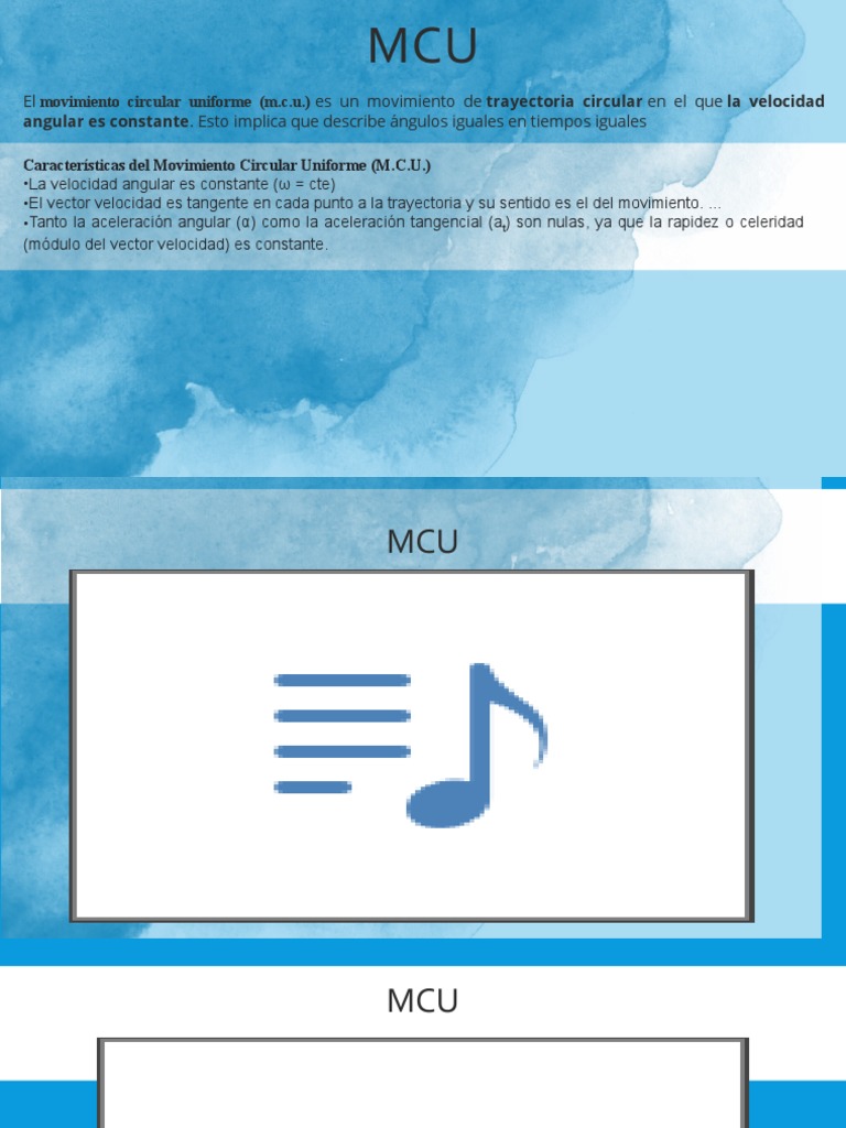Mcu y Mcuv | PDF