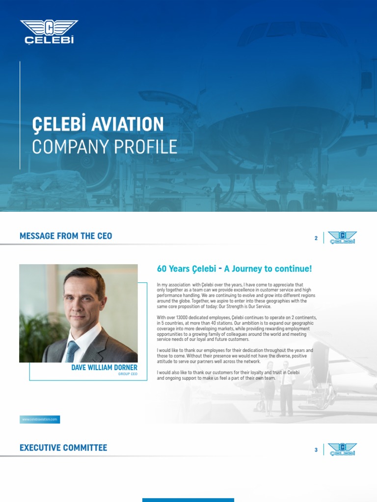Celebi Company Profile | PDF | Economies | Business Process