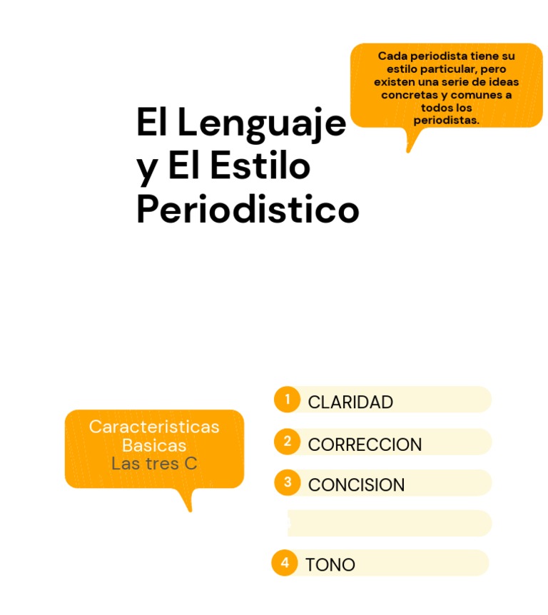 El Lenguaje y El Estilo Periodistico | PDF | Crecimiento personal y ... El Lenguaje y El Estilo Periodistico | PDF | Crecimiento personal y ...