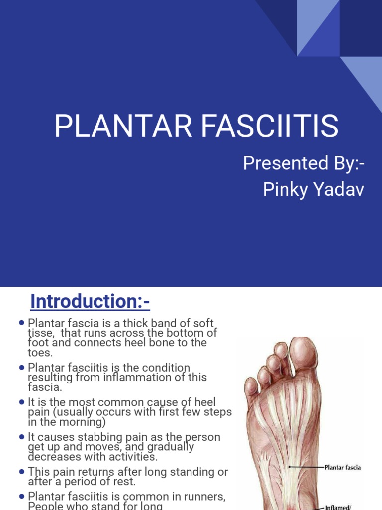 Pinky - Plantar Fasciitis | PDF | Anatomical Terms Of Motion | Foot