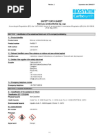 JMC MSDS Puraspec 1173 (GB) | PDF | Waste Management | Firefighting