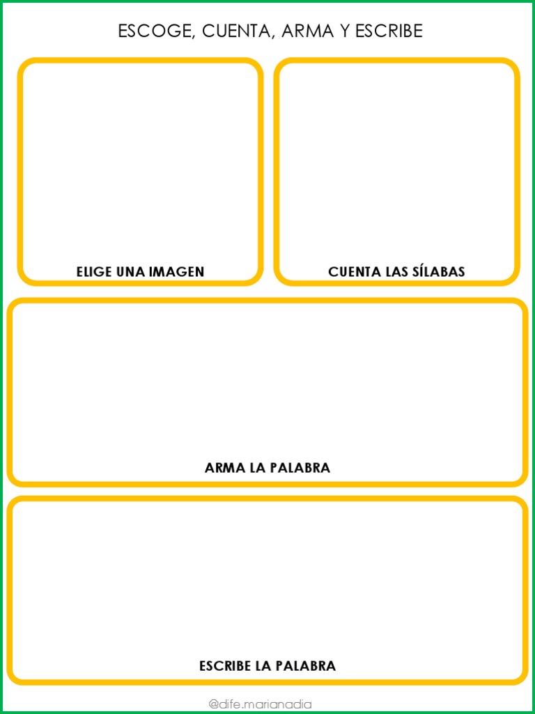 Escoge Cuenta Arma y Escribe | PDF | Ciencias sociales