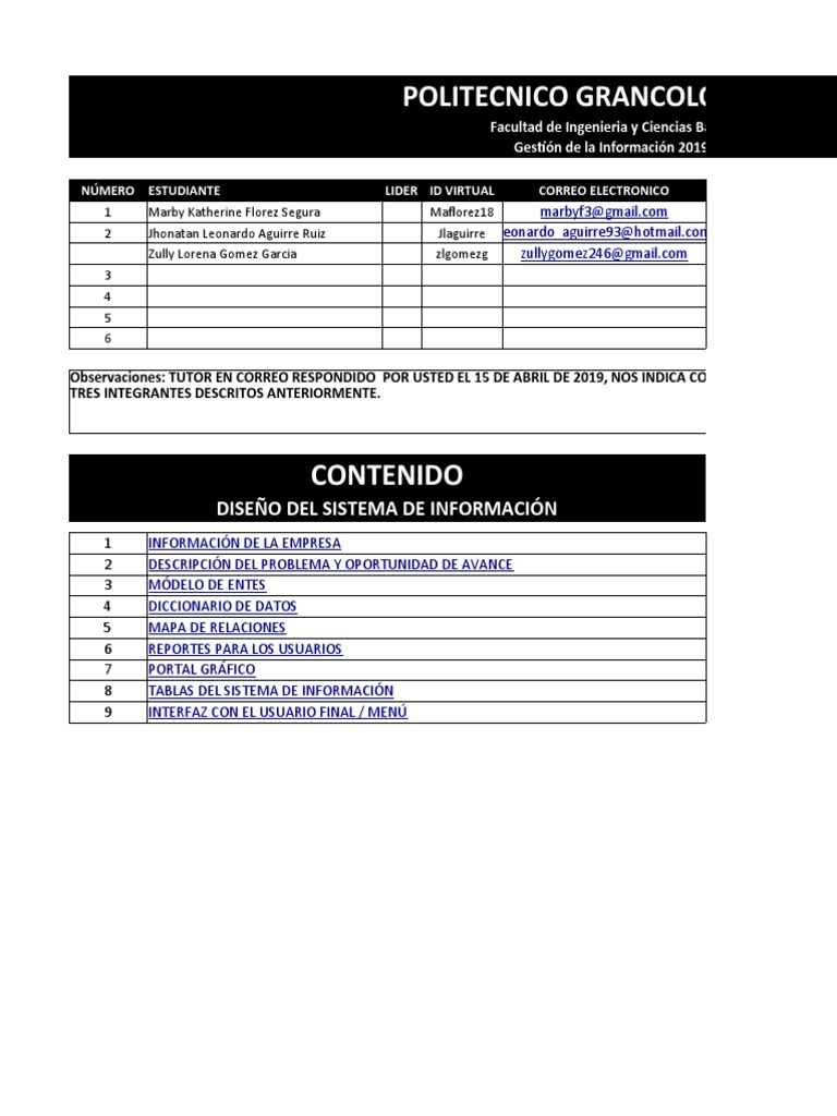 Entrega 2 Gestion de La Informacion | PDF | Factura | Business