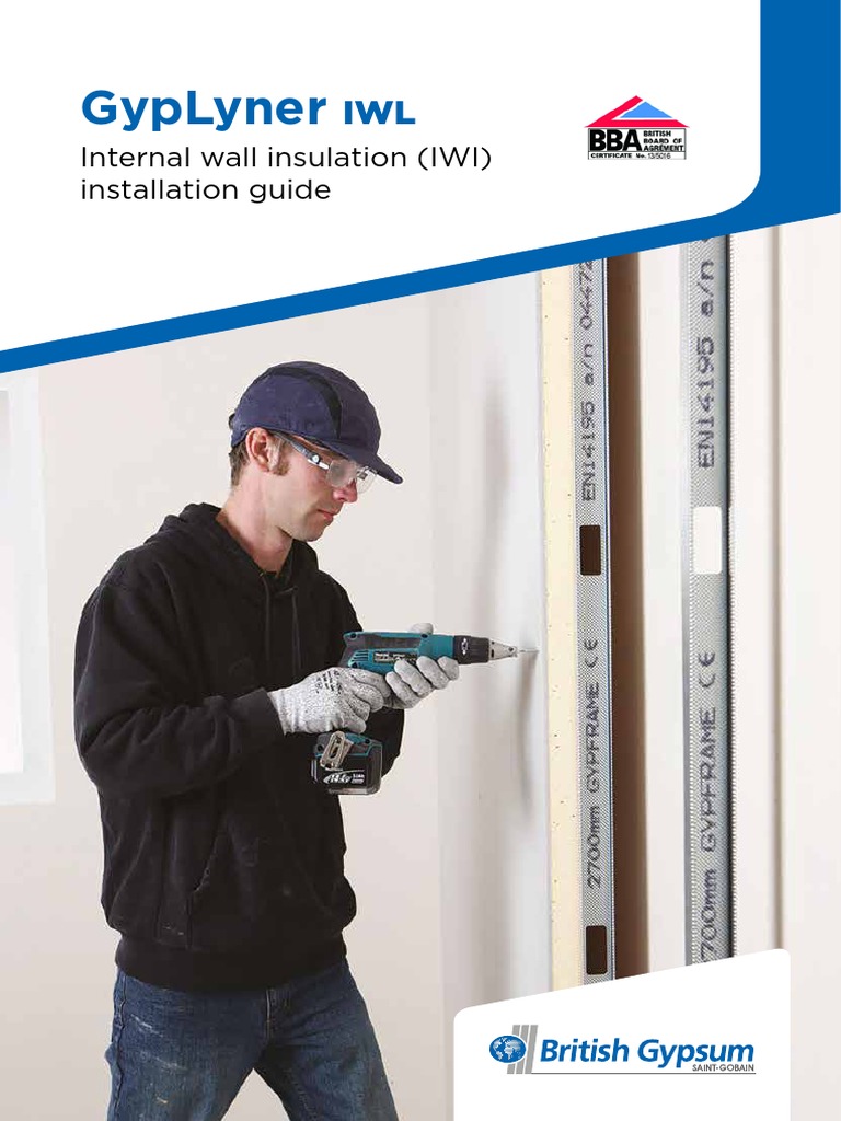 Gyplyner: Internal Wall Insulation (Iwi) Installation Guide, 58% OFF