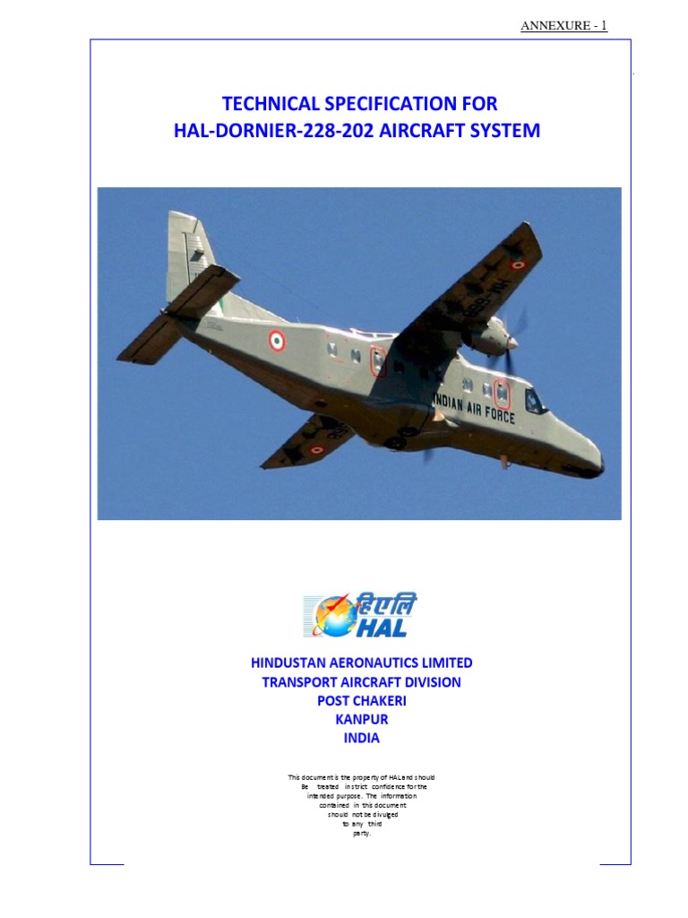 Dornier Do 228 | PDF | Cockpit | Very High Frequency