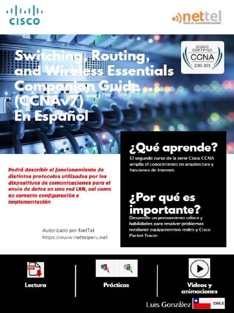 CCNA - Switching, Routing, y Wireless Essentials - Unlocked | PDF | Conmutador de red ...