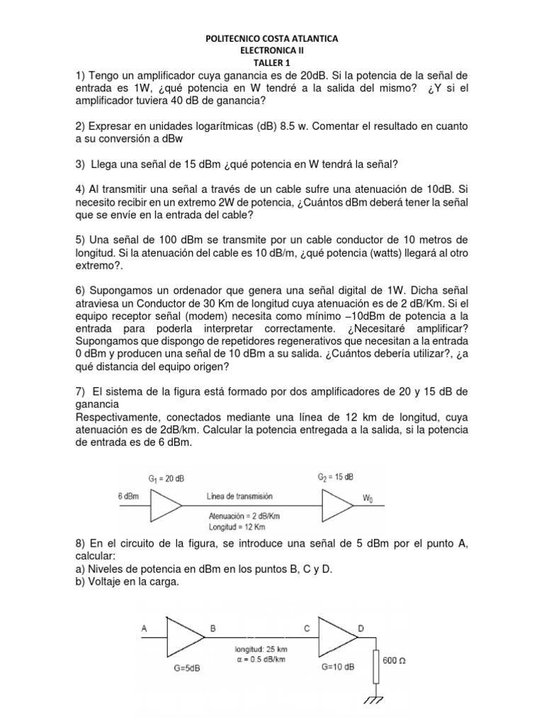 Taller Escala Logaritmica | PDF