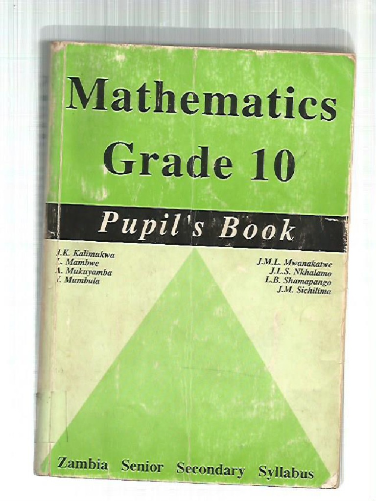 Mathematics Grade 10 | PDF