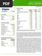 CIPLA Annual Report | PDF | Balance Sheet | Cash Flow Statement
