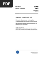 Norma IRAM 3625 - Espacios Confinados PDF | PDF