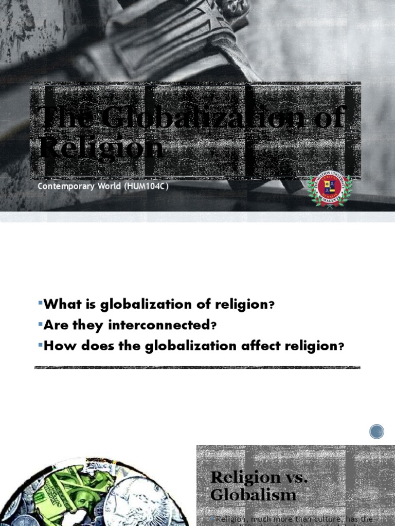 The Globalization of Religion | PDF | Globalization | Secularism