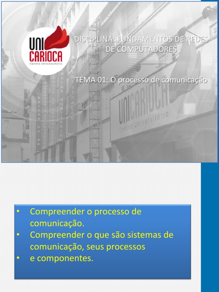 Tema 1 - O Processo de Comunicação - Slides | PDF | Comunicação ...