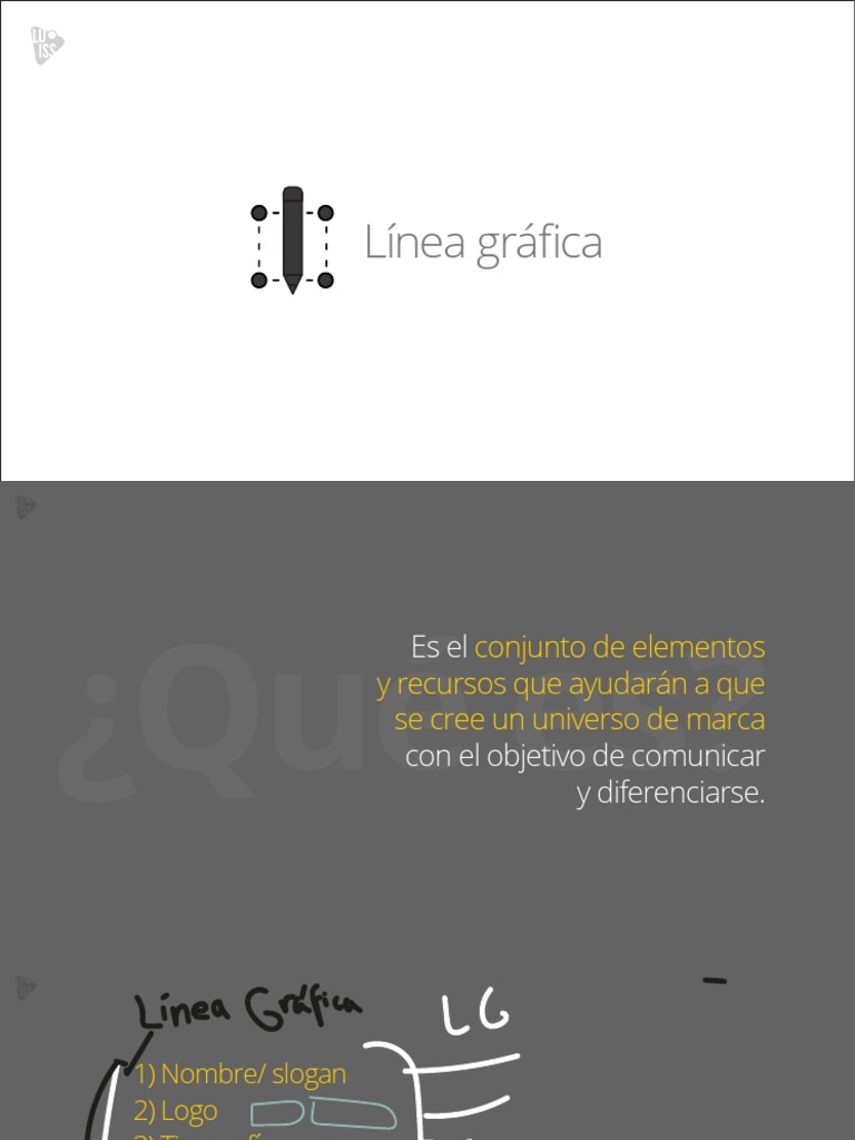 Elementos de una Línea Gráfica | PDF