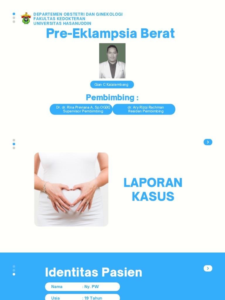 Lapsus 4 Gian C Kalalembang - Preeklampsia Berat | PDF