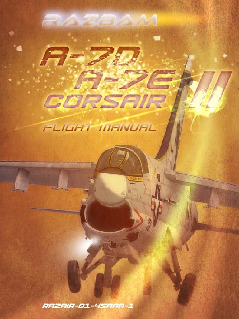 A-7 Corsair II Aircraft Manual | PDF | Flight Dynamics (Fixed Wing ...