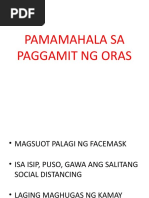 Pamantayan Sa Pangkatang Gawain | PDF