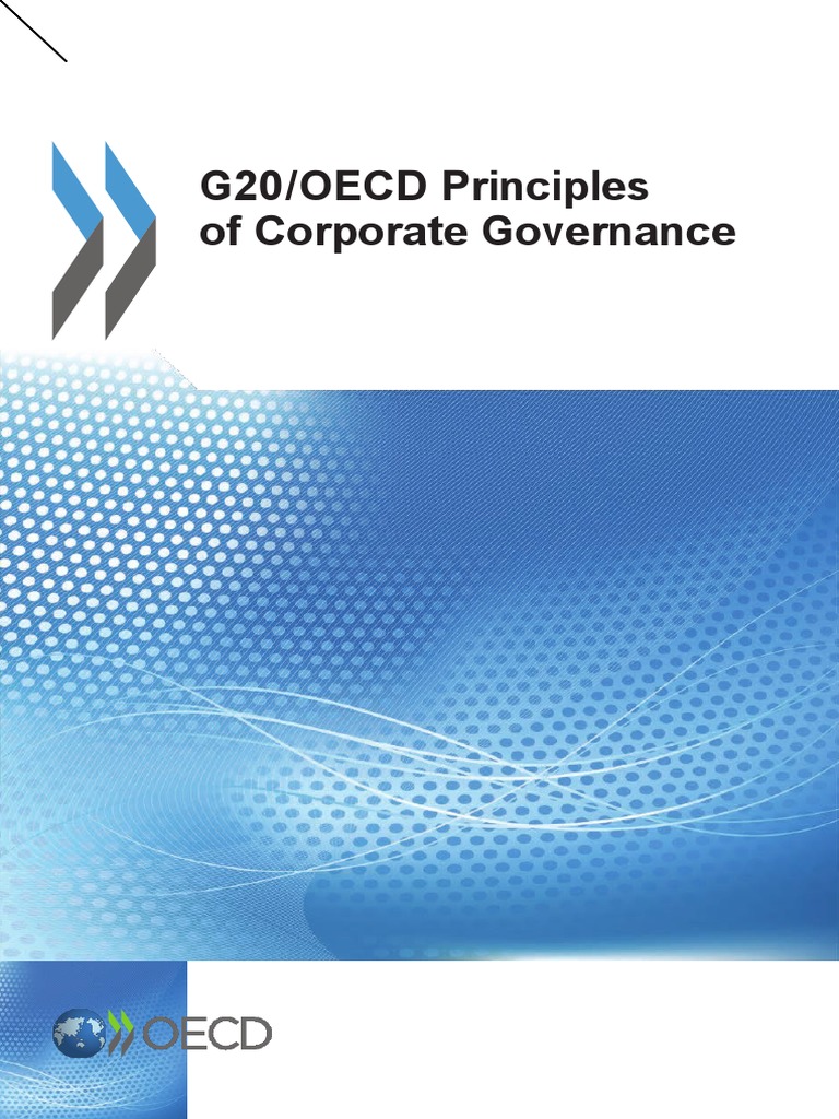 OECD Corporate Governance Principles | PDF | Governance | Corporate Governance