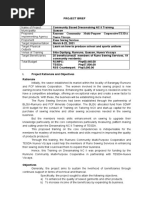 Project Proposal For DSWD | PDF | Sewing | Teachers