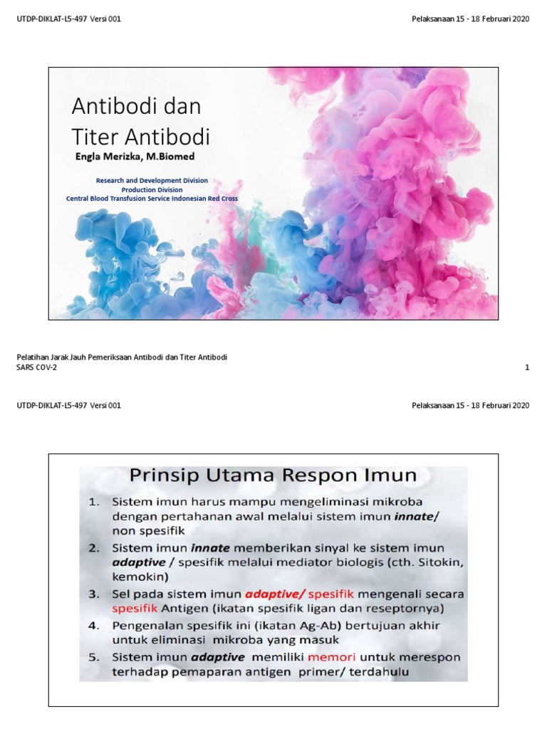 MD.3 Antibodi Dan Titer Antibodi | PDF