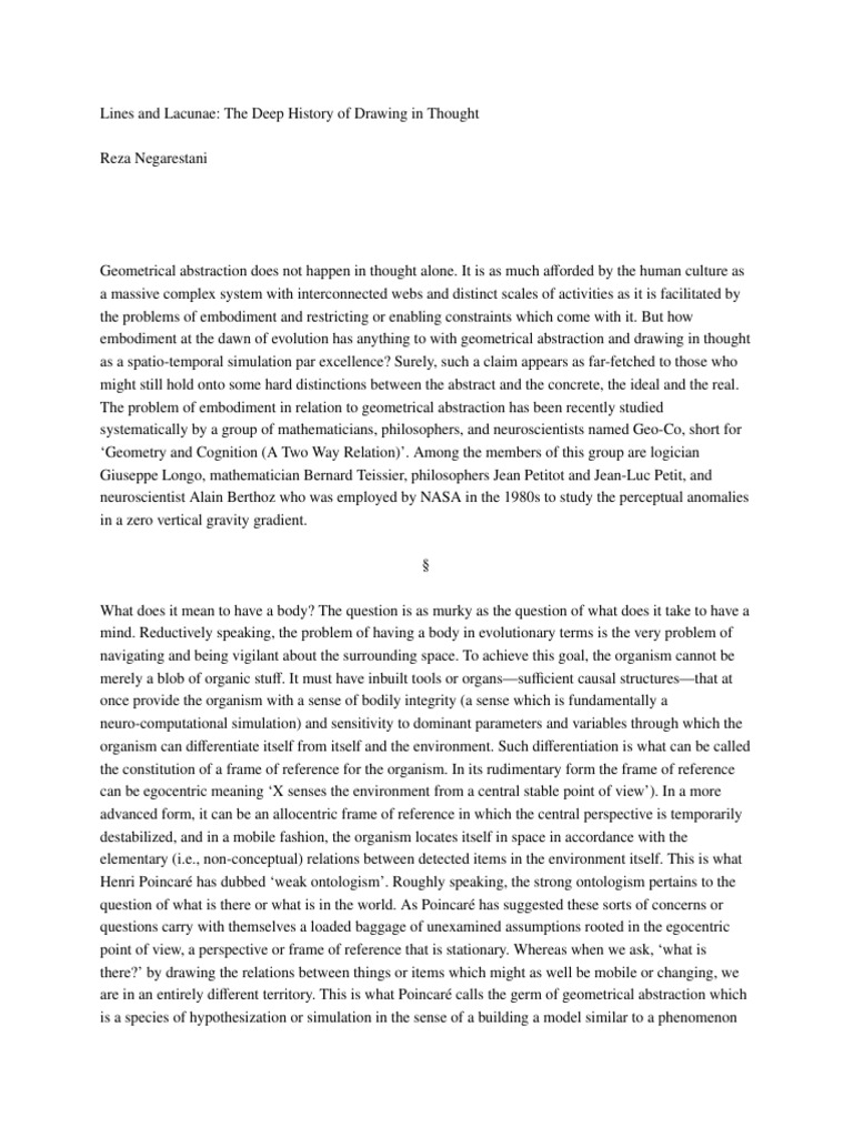 Reza Negarestani Lines and Lacunae | PDF | Predation | Concept