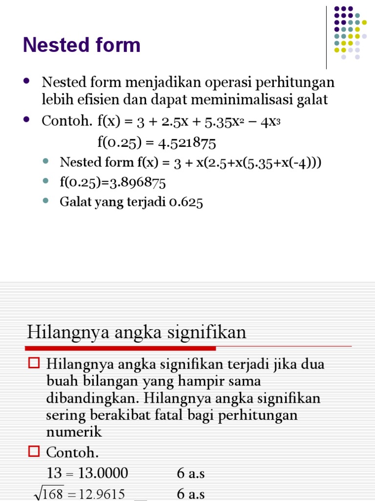 Pertemuan 3 Nested Form | PDF