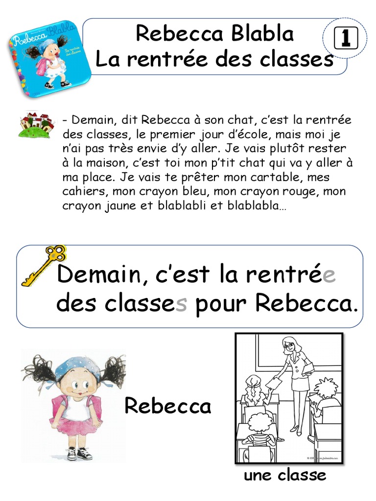 TEXTE Rebecca Blabla | PDF