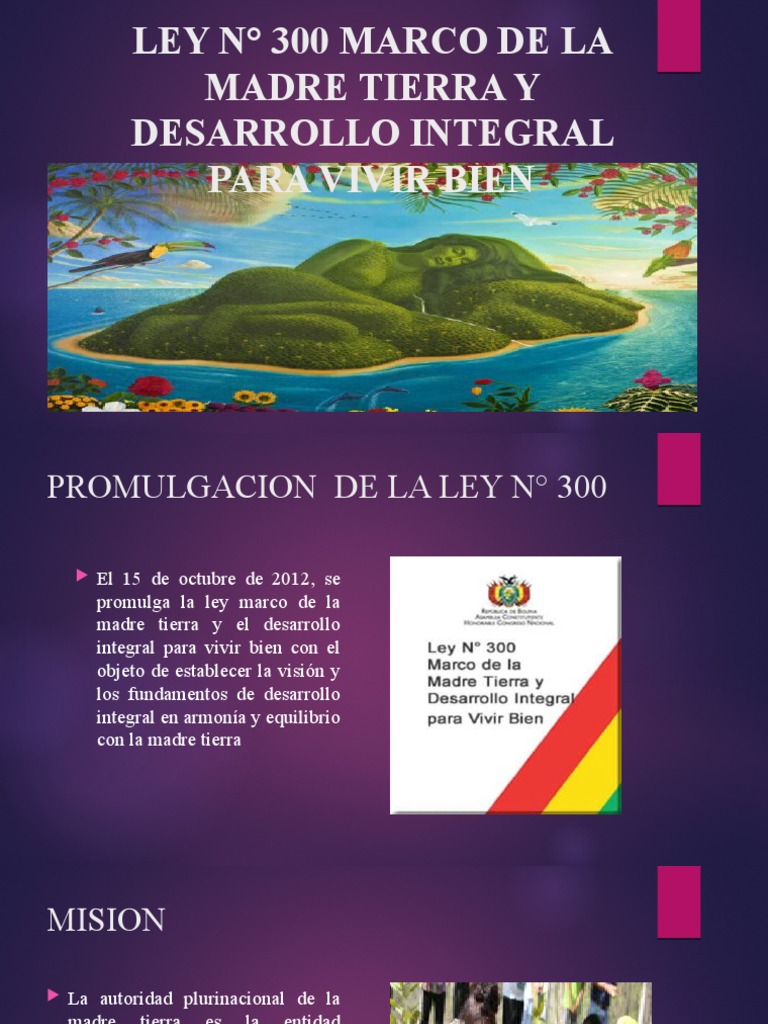 Ley 300 | PDF | Entorno natural