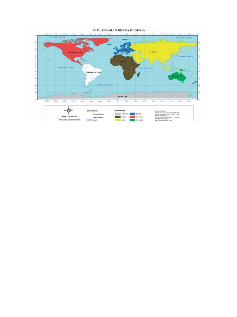 Peta Sebaran Benua | PDF