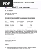 PLDT Termination Letter | PDF