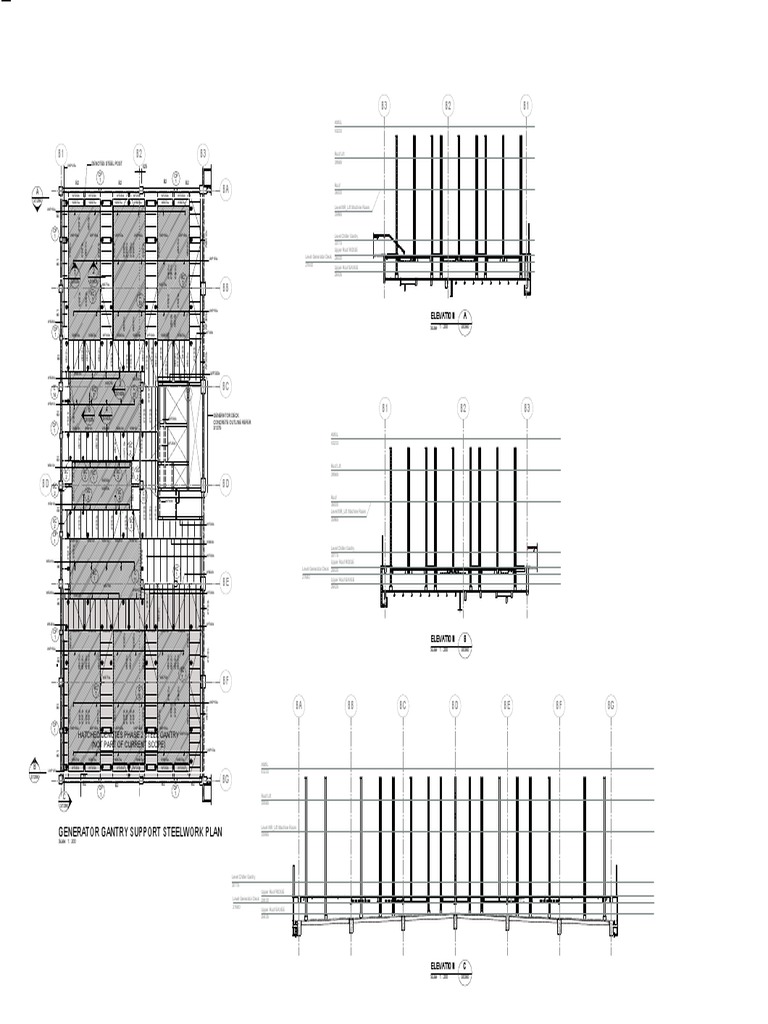 Generator Gantry Support Plans | PDF
