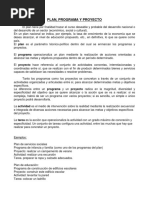 Diferencia Entre Plan - Programa - Proyecto - Actividad - Tarea | PDF | Planificación
