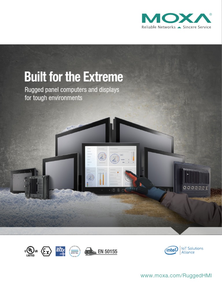 Rugged HMI Panels Flyer - Web | PDF | Scada | Computer Engineering
