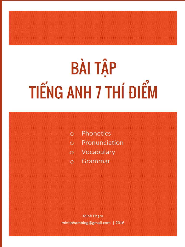 Bai Tap Tieng Anh 7 Thi Diem | PDF | Traffic | Hanoi