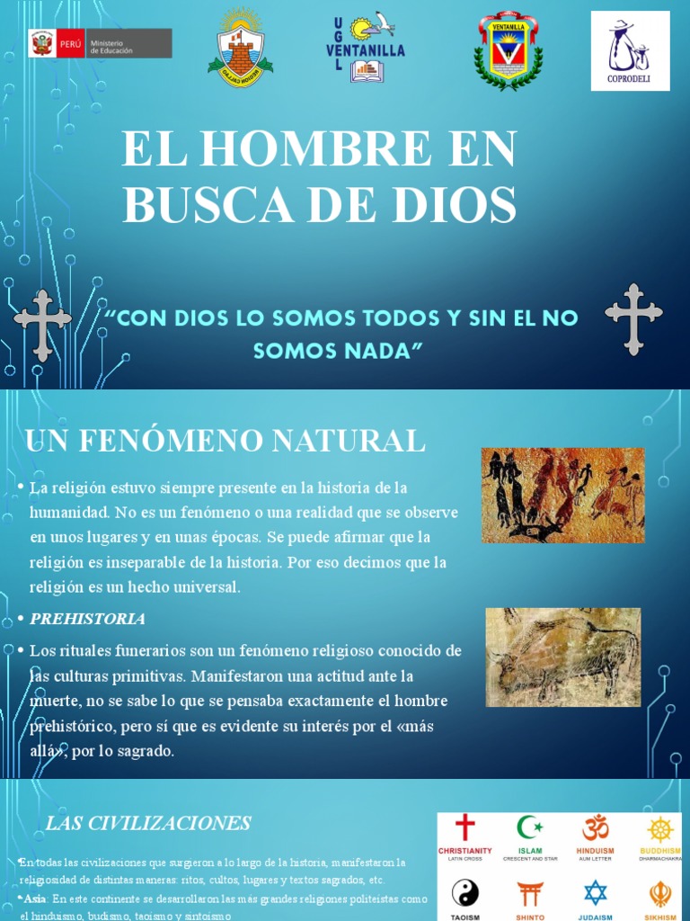 El Hombre en Busca de Dios-Trabajo Grupal | PDF | Dios | Existencia