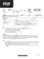 Dr Lal PathLabs Sample Report Format | PDF | Pathology | Doctor Of Medicine