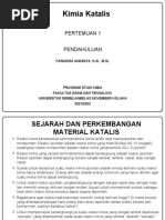 Kinetika Katalis: Pengertian dan Cara Kerja | PDF