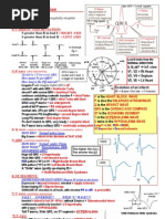 ECG Interpretation Cheat Sheet | PDF | Electrocardiography | Cardiac ...