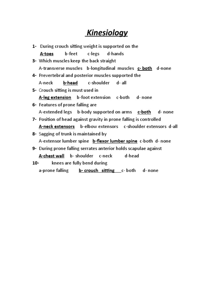 Kinesiology Assignment | PDF | History