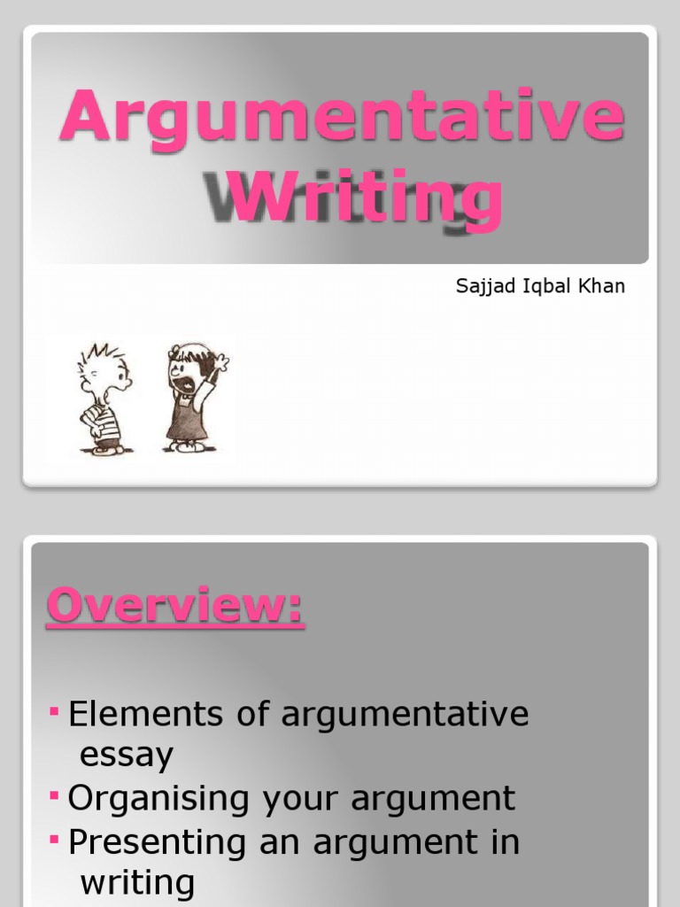 Essentials of Argumentative Writing | PDF | Argument | Essays