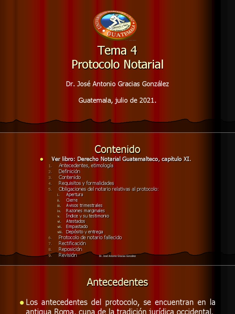 4 Protocolo Notarial | PDF | Justicia | Crimen y violencia