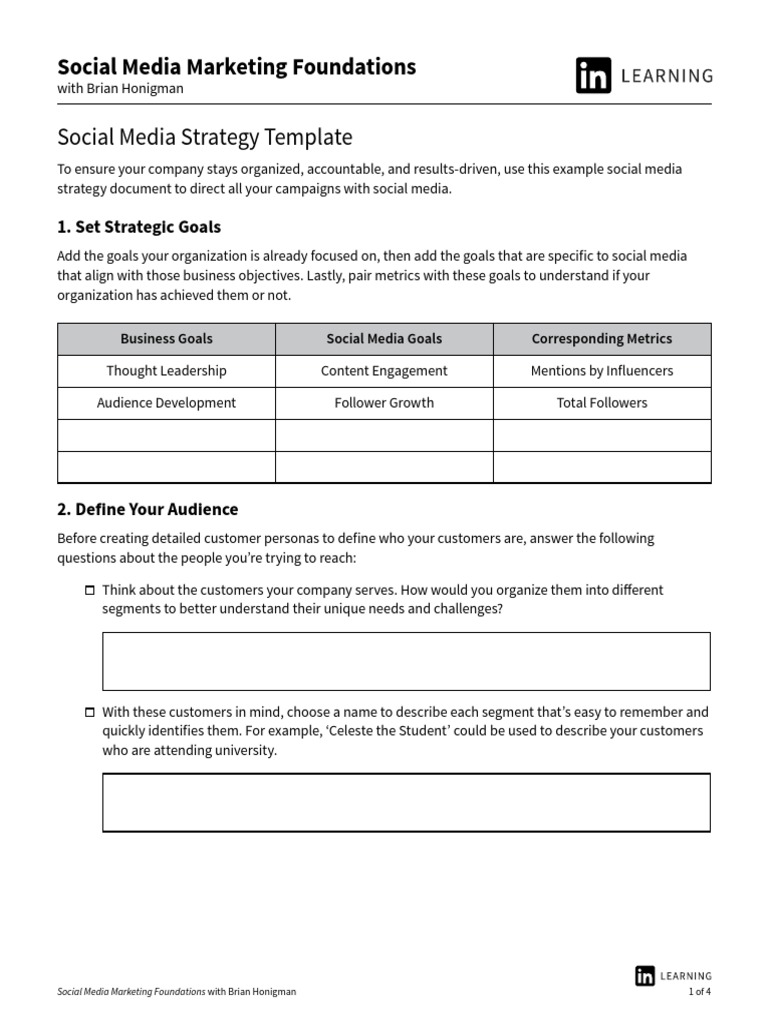 A Comprehensive Guide to Developing an Effective Social Media Strategy ...