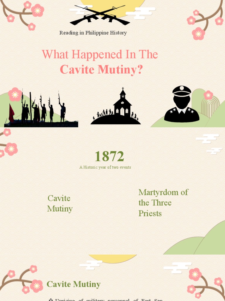 What Happened in The Cavite Mutiny?: Reading in Philippine History ...