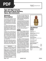 01 - Tyco Data Sheet, Type MV Directional Spray Nozzles, Open Medium ...