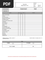 Wall Tiling Inspection Checklist | PDF | Engineering | Building Engineering