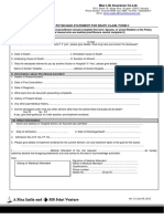 Application Form For Life Saving Drug | PDF