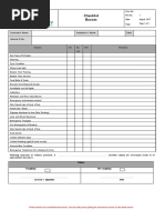 CM-510.12 Tipper Truck Checklist | PDF