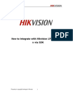 Hikvision HikCentral Platform & OpenAPI 1.7 Integration Guide | PDF ...