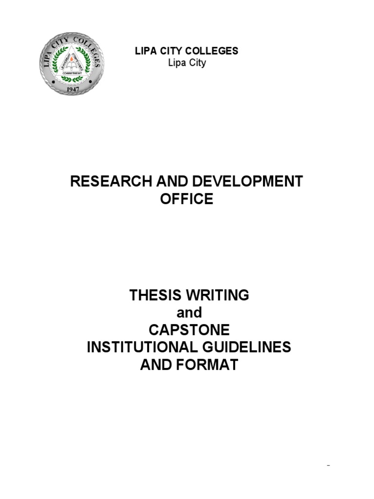 Module For Thesis Format 2 | PDF | Survey Methodology | Thesis